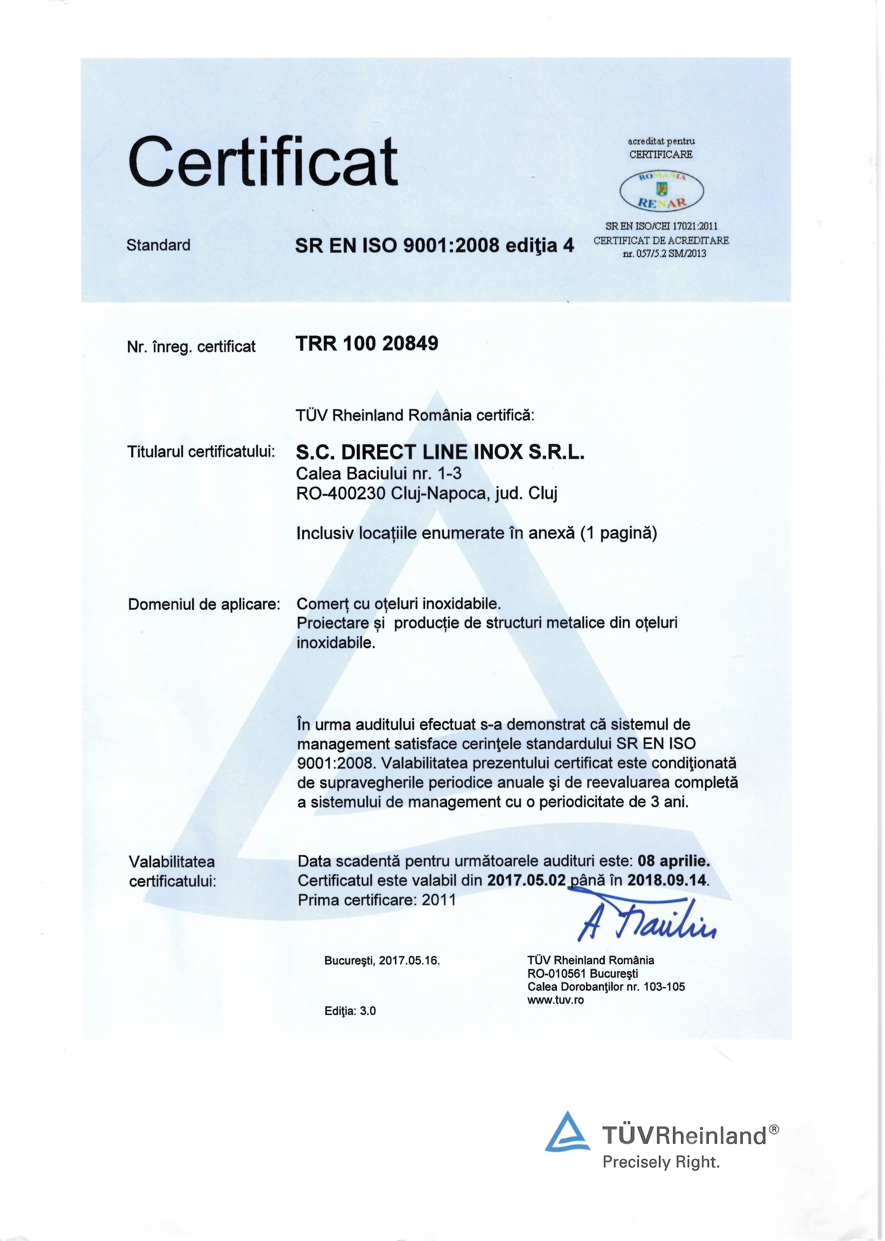 Our company - Direct Line Inox